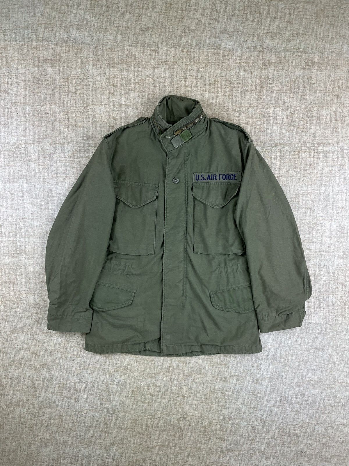 M 65 Field Jacket × Us Air Force × Vintage Vintage US Airforce OG-107 ...