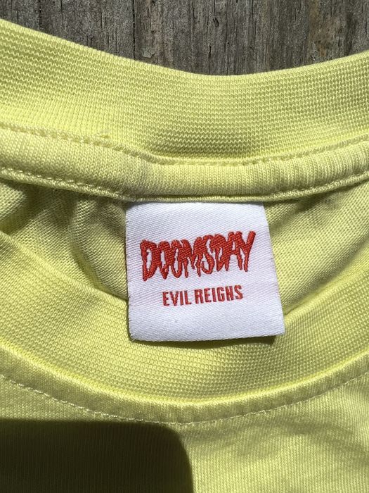 Doomsday Yellow Doomsday Shark Tee | Grailed