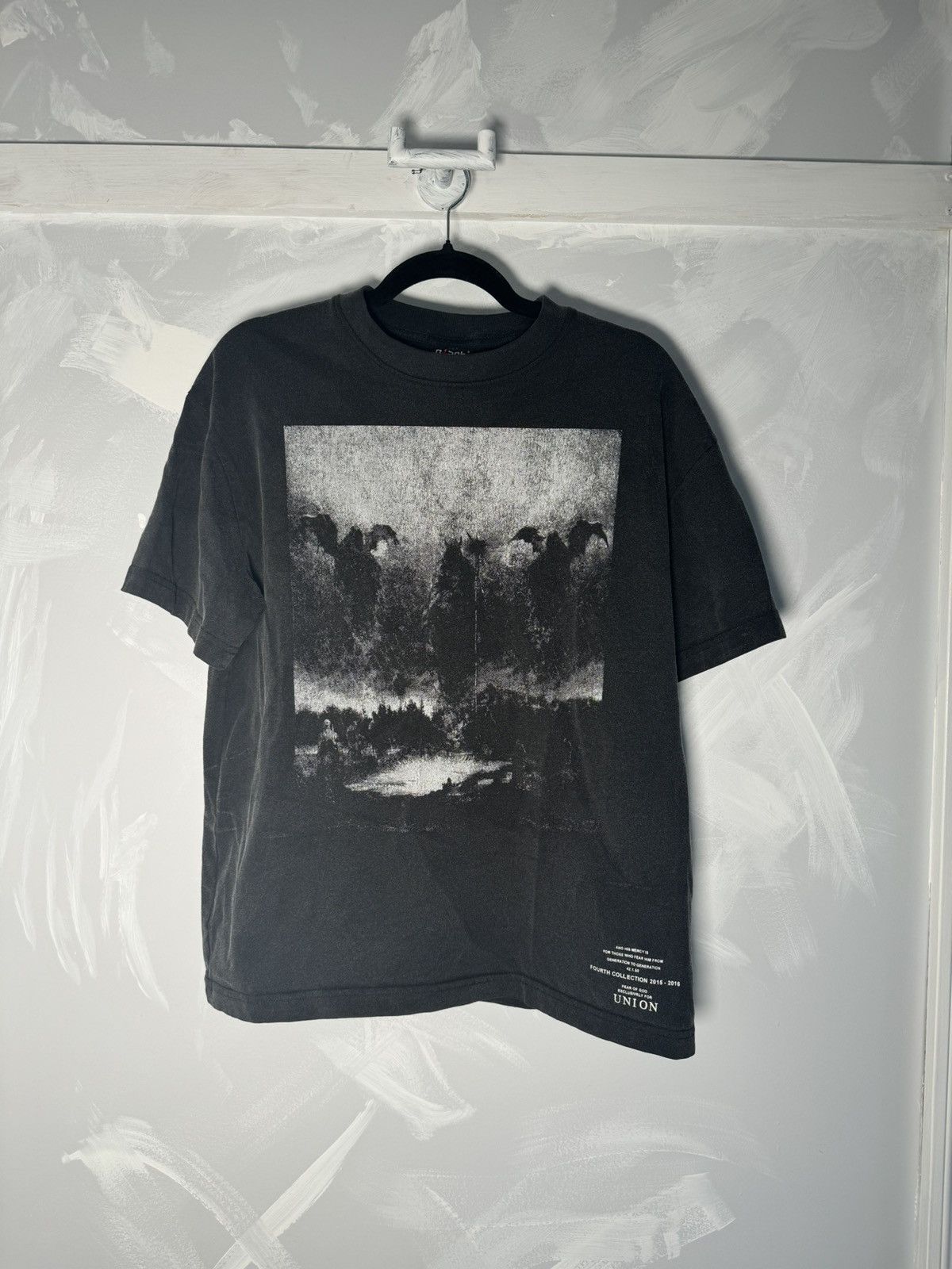 Fear of God Giant Vintage Japanese Brand Print Fear of God Avant Garde ...