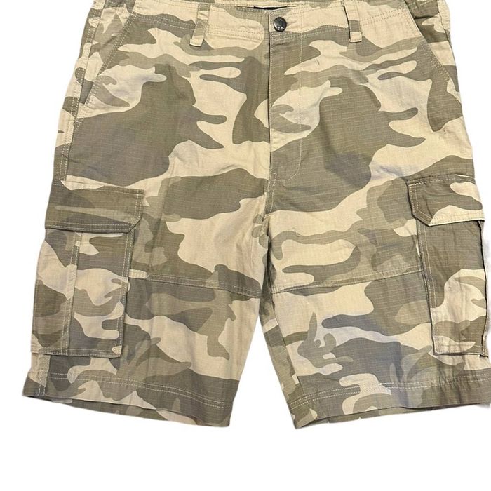Csg CSG Mens 40 Camo Rip Stop 100% Cotton Cargo Shorts | Grailed