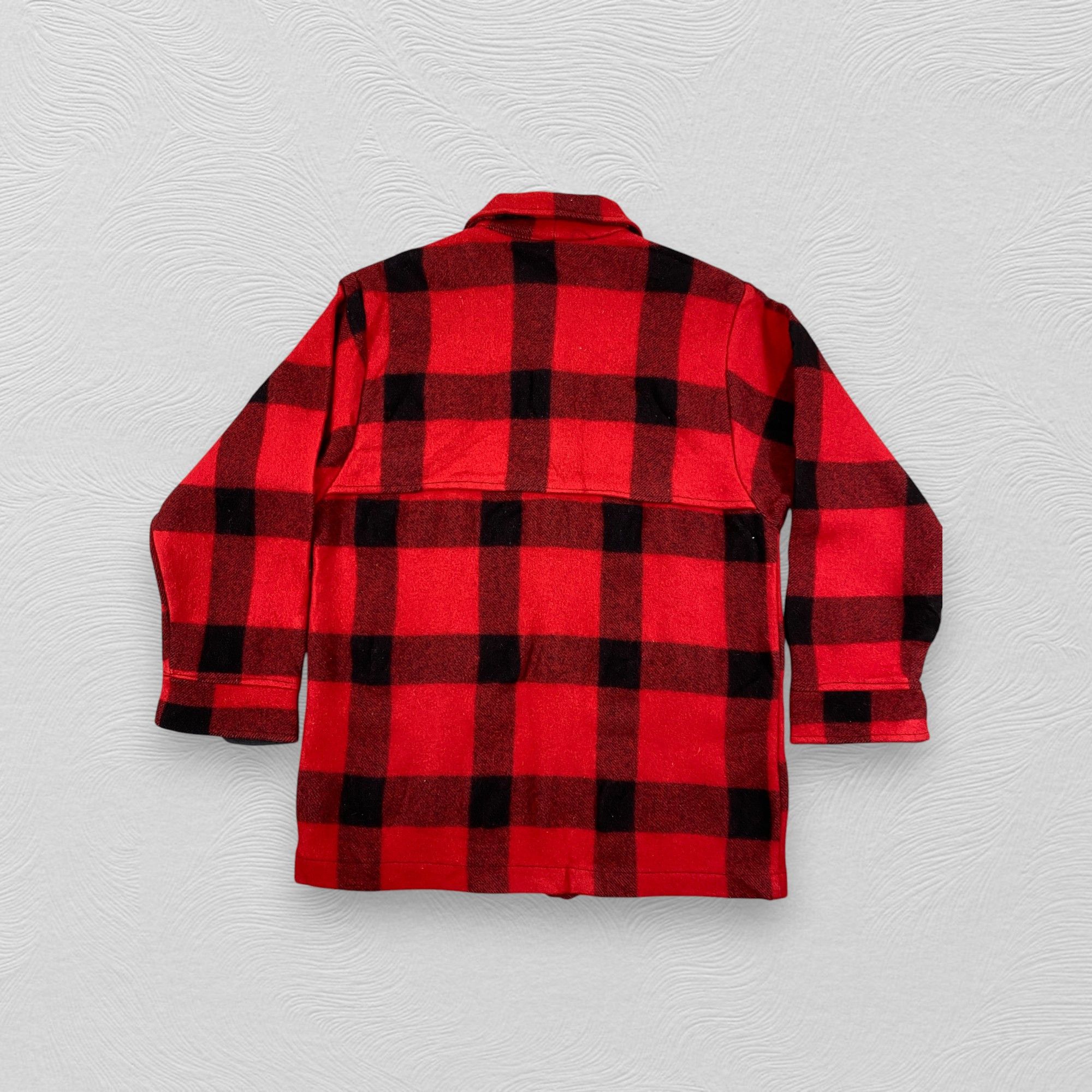 Japanese Brand Vintage Codet Red Wool Flannel Plaid Jacket - J182 | Grailed