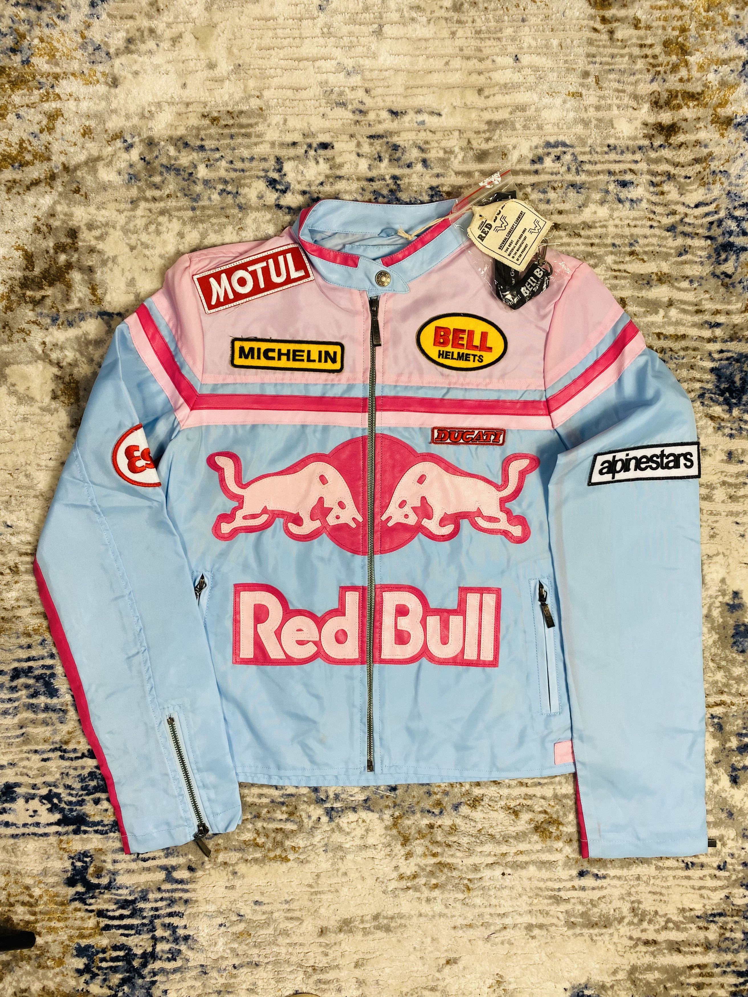 Vintage VINTAGE RED BULL JACKET LEATHER | Grailed