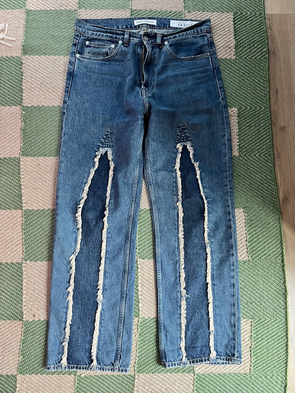 Our Legacy Our Legacy - Third Cut - Slash denim | Grailed