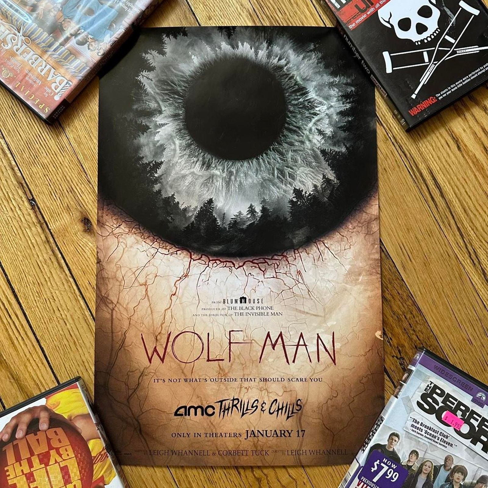 Movie × Other Wolfman 2025 AMC Horror Movie Promo Promotional Poster ...