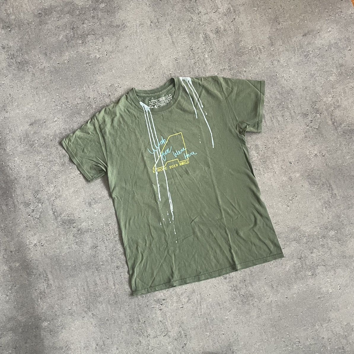 Band Tees × Travis Scott Astroworld Wish You Were Here 2019 Europe Tour ...