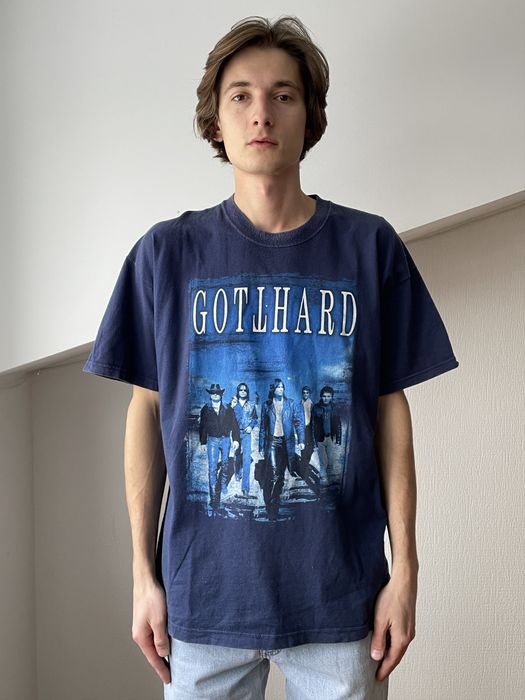 Vintage GOTTHARD Vintage T Shirt Band Tee Graphic Y2K A8454 | Grailed