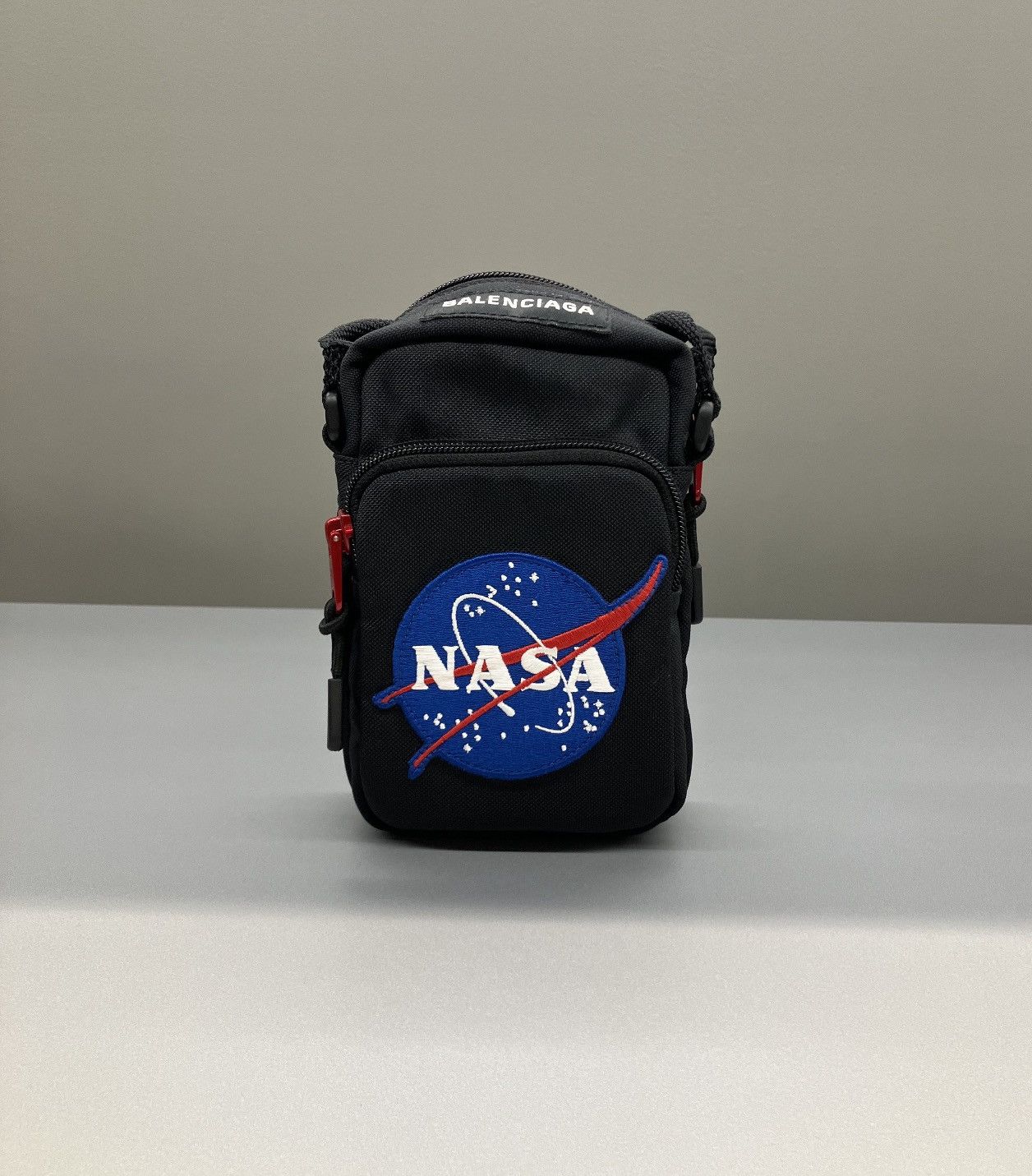 Balenciaga 🔥NASA🔥 Crossbody Traveller Bag in Black | Grailed