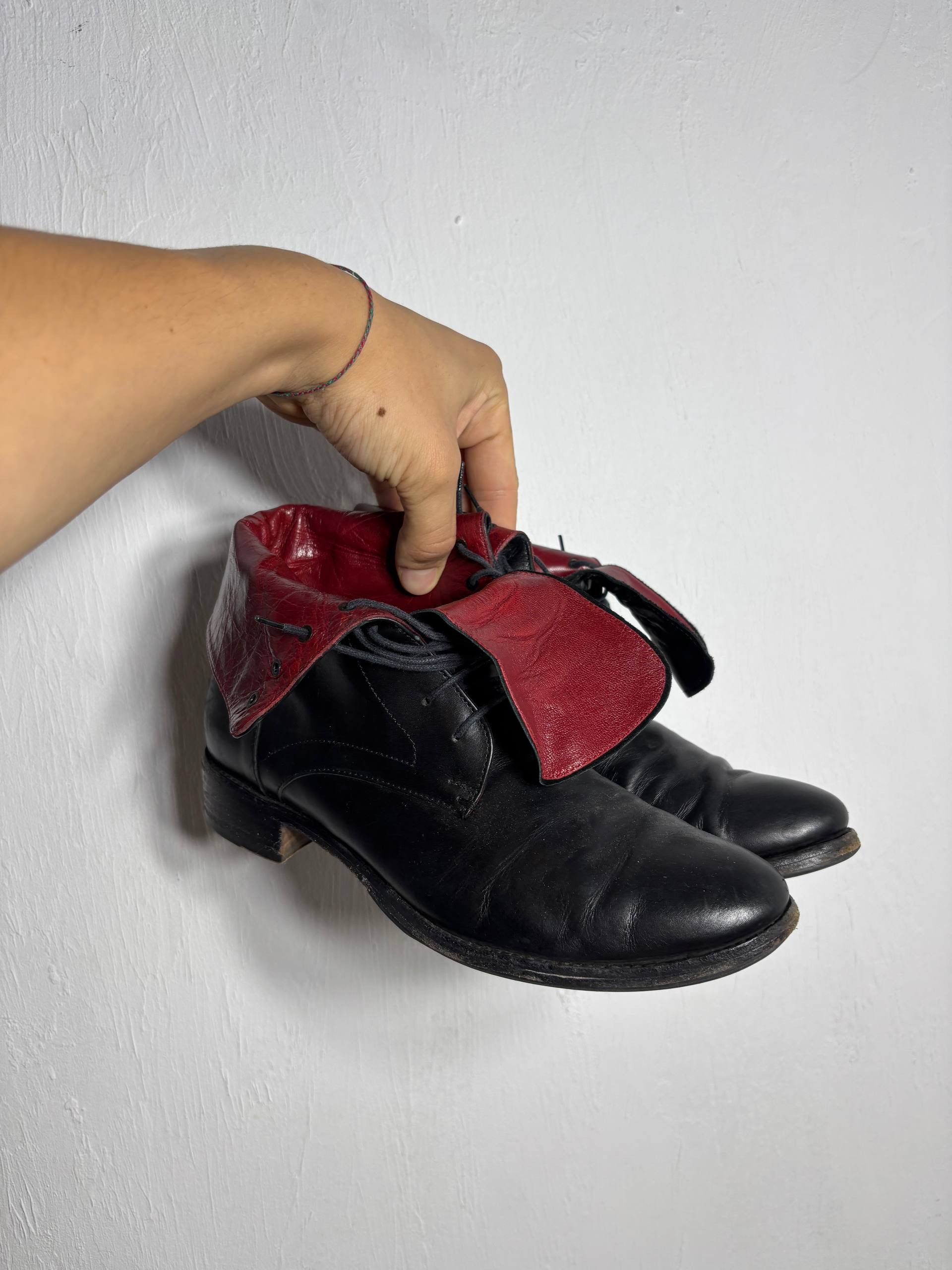 A.S.98 Fade A.S. 98 GUIDI style !RARE Ankle Archive Leather Boots | Grailed