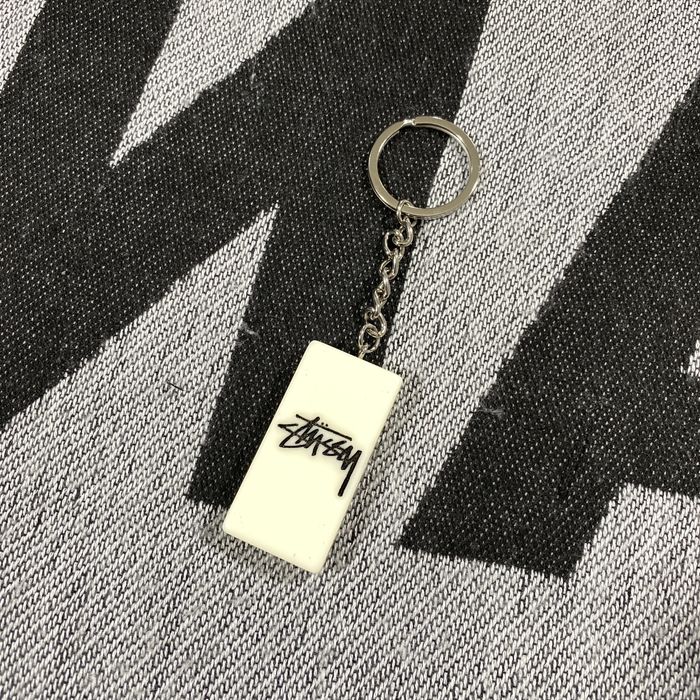 Stussy Stussy 🁡 Domino Keychain Natural | Grailed