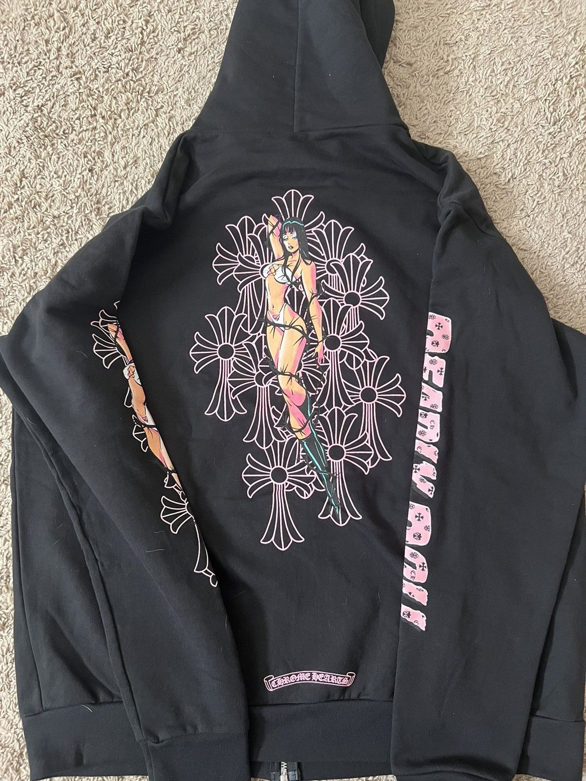 Chrome Hearts Chrome Hearts Deadly Doll Zip Up (MIAMI EXCLUSIVE) | Grailed