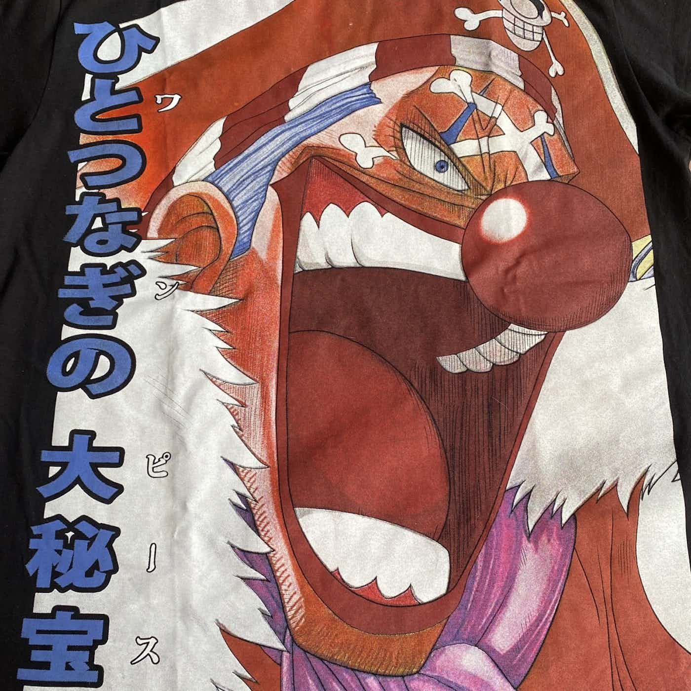 Anime × Vintage Buggy “4 Emperors” One Piece Tee By Skaars.co | Grailed