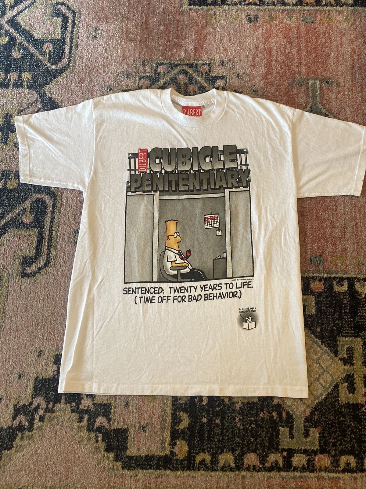 Vintage vintage 90’s dilbert t shirt | Grailed