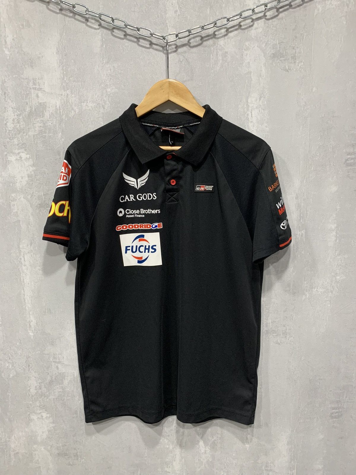 Vintage Vintage Toyota Gazoo Racing Motorsport Polo Shirt Jersey 90s ...