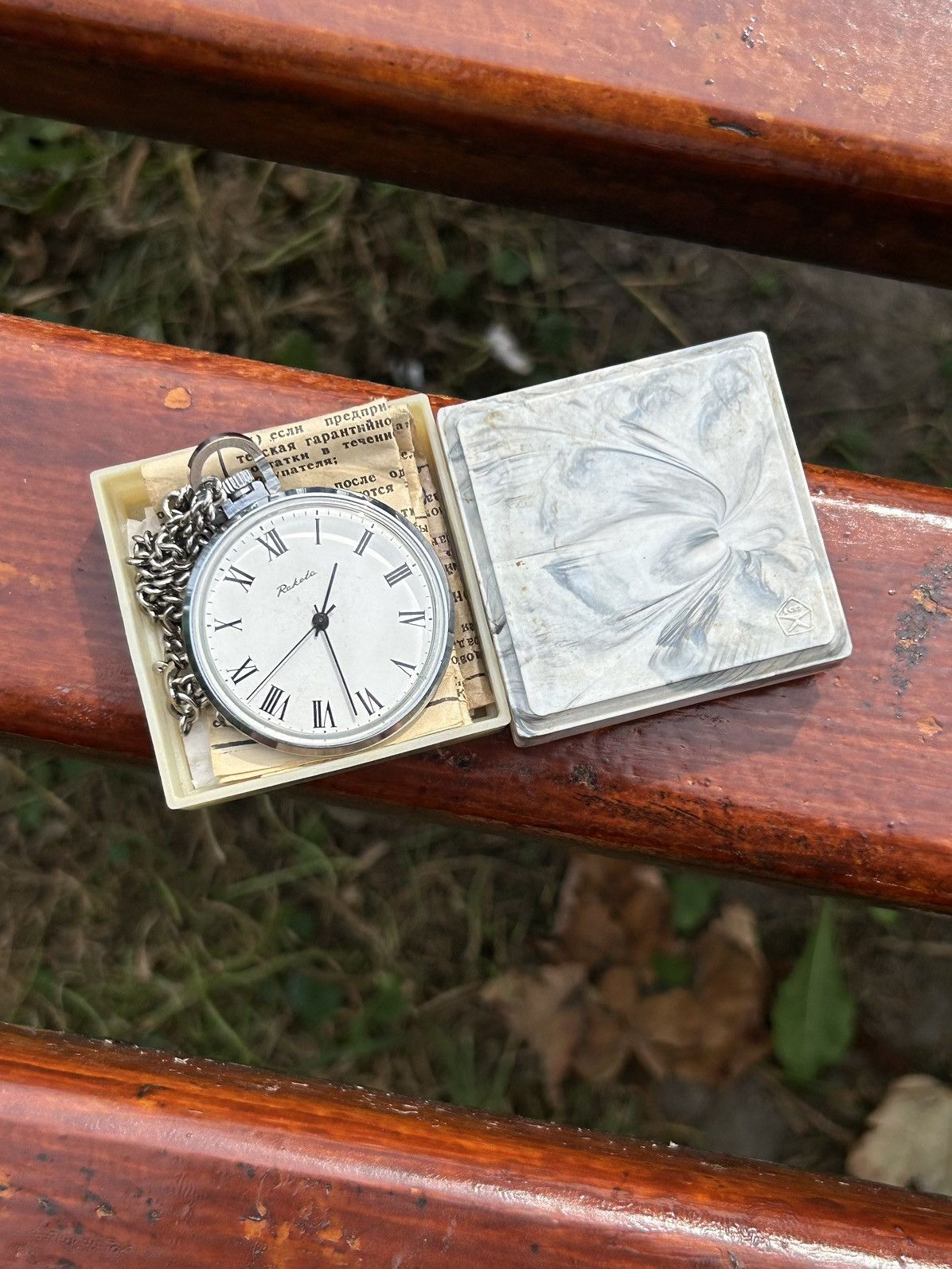 Vintage × Watch × Watches Vintage Pocket Watch Raketa Made in USSR Soviet 1980s | Grailed