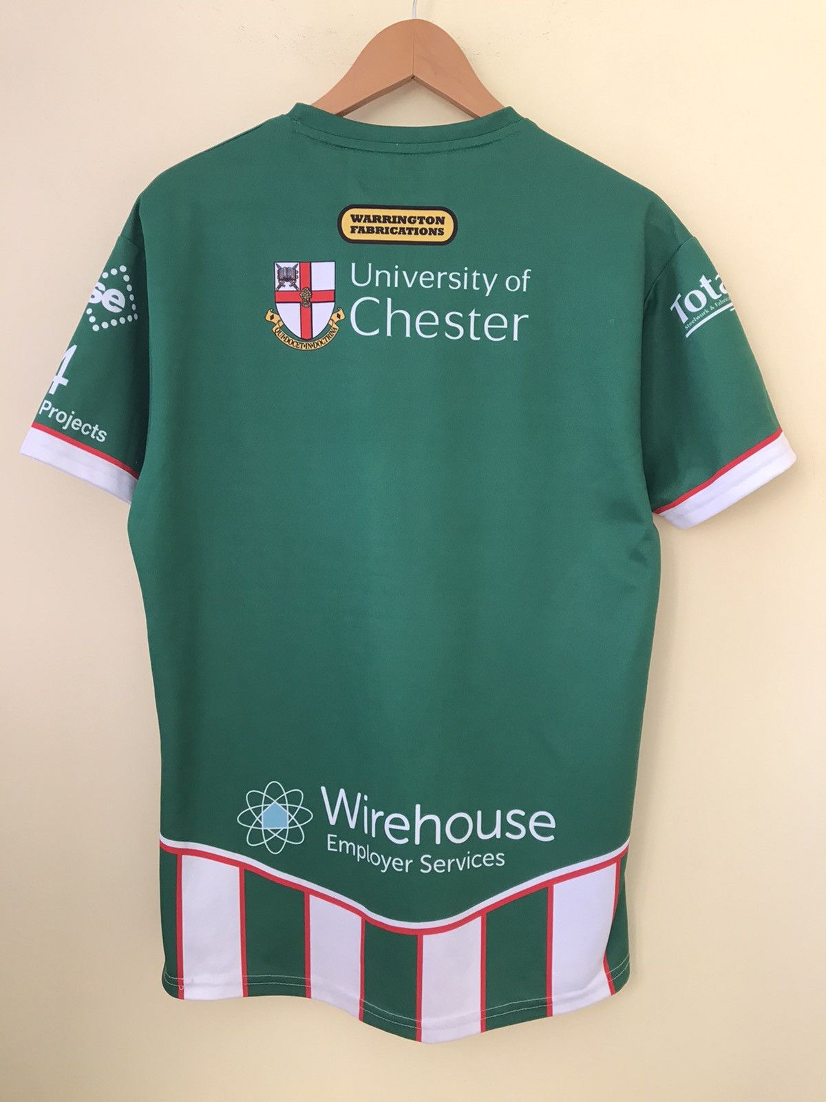 England Rugby League Warrington Wolves 2021 O’Neills rugby league away ...