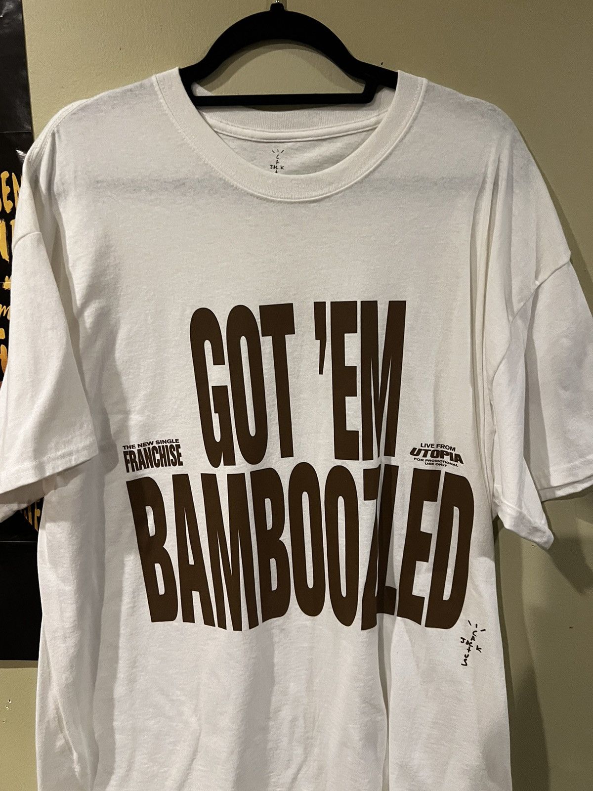 Travis Scott Travis Scott “Got Em Bamboozled” T-shirt | Grailed