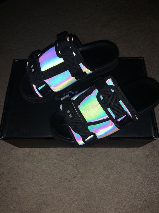 Streetwear SEICHI Yoroi V2 Reflective Slides | Grailed