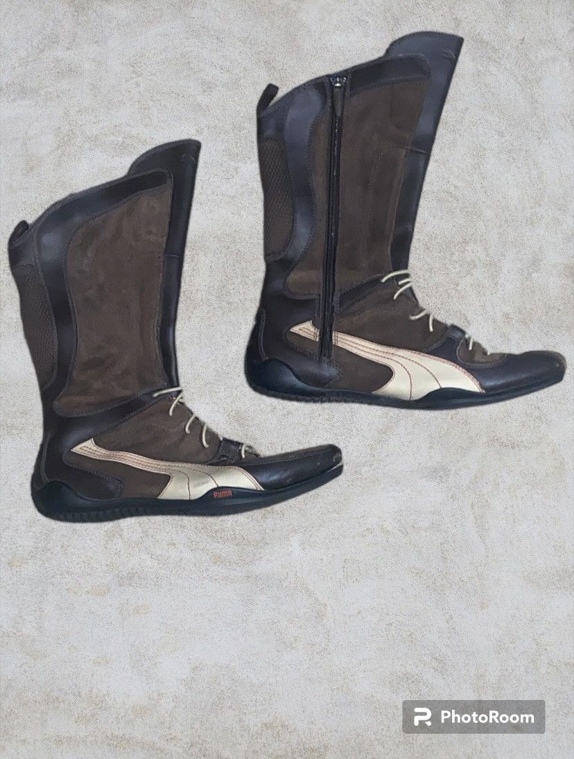 Vintage Vintage Archive Puma Boxing MOTO Combat boots | Grailed