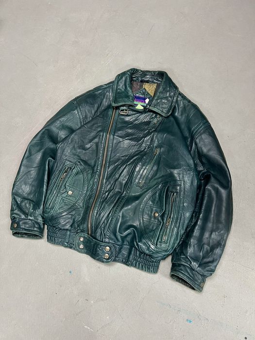 Vintage 80s Leather Jacket | Grailed