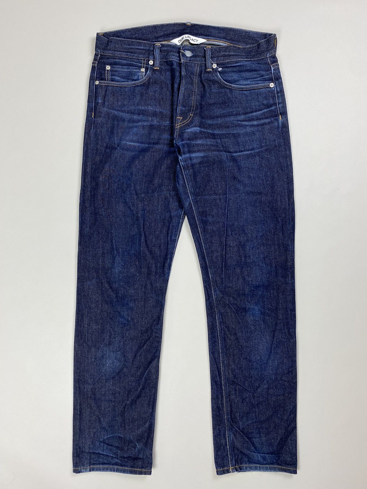 Our Legacy Our Legacy First Cut men’s indigo denim jeans size 34 x 32 ...