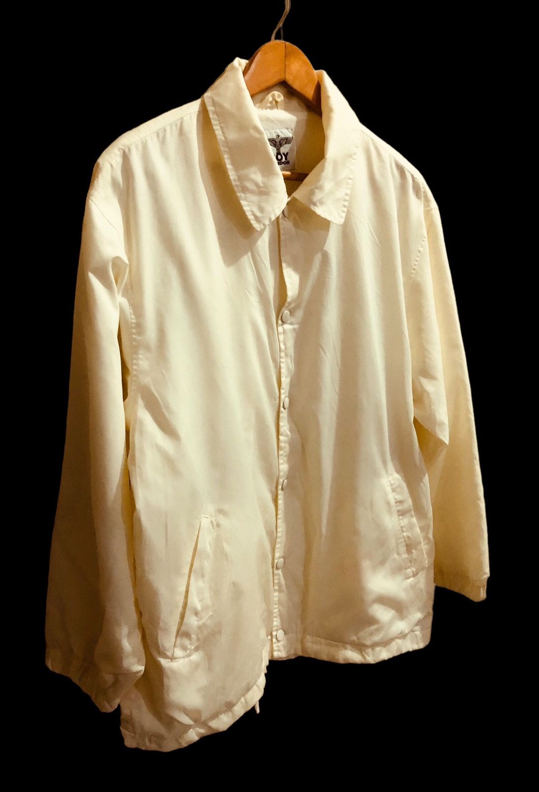 Boy London × Vintage Boy London SW3 Kingsroad England Snap Button ...