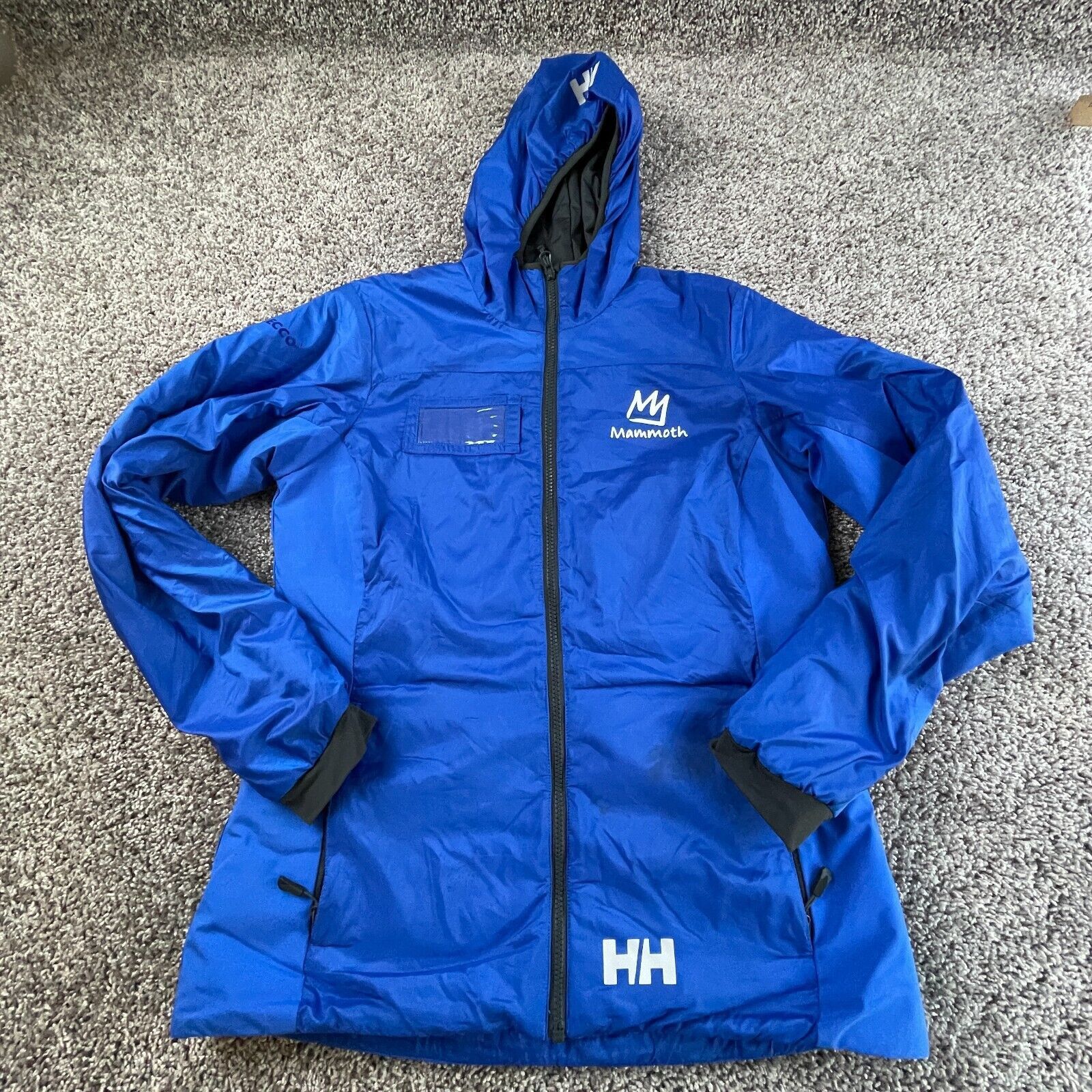 Helly Hansen Helly Hansen Jacket Women Medium Blue Hooded Insulated ...