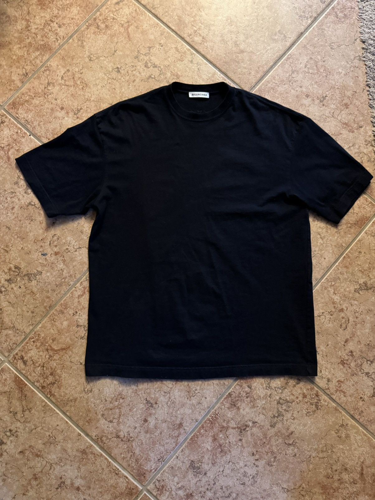 Balenciaga Balenciaga Tattoo font shirt | Grailed