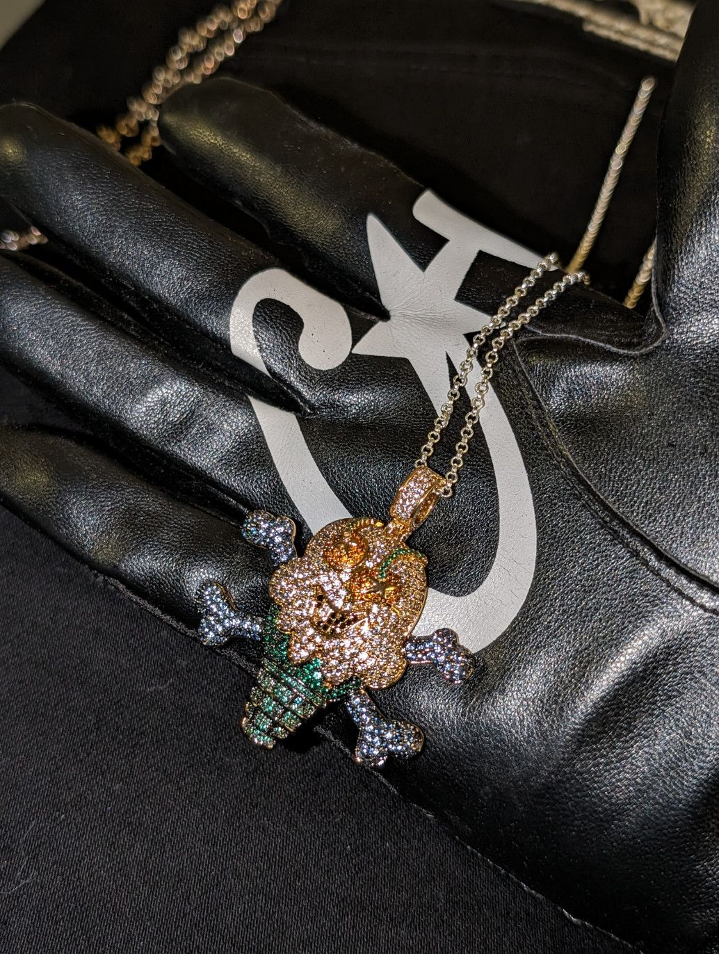 Icecream BBC x ICECREAM x GHOST 925 Silver Cone Necklace | Grailed