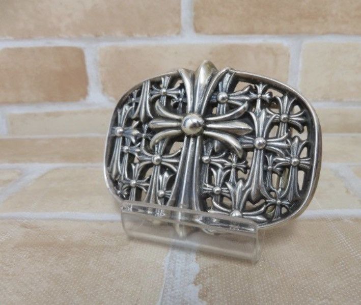 Chrome Hearts Chrome Hearts Cemetery Cross Belt Buckle | Grailed