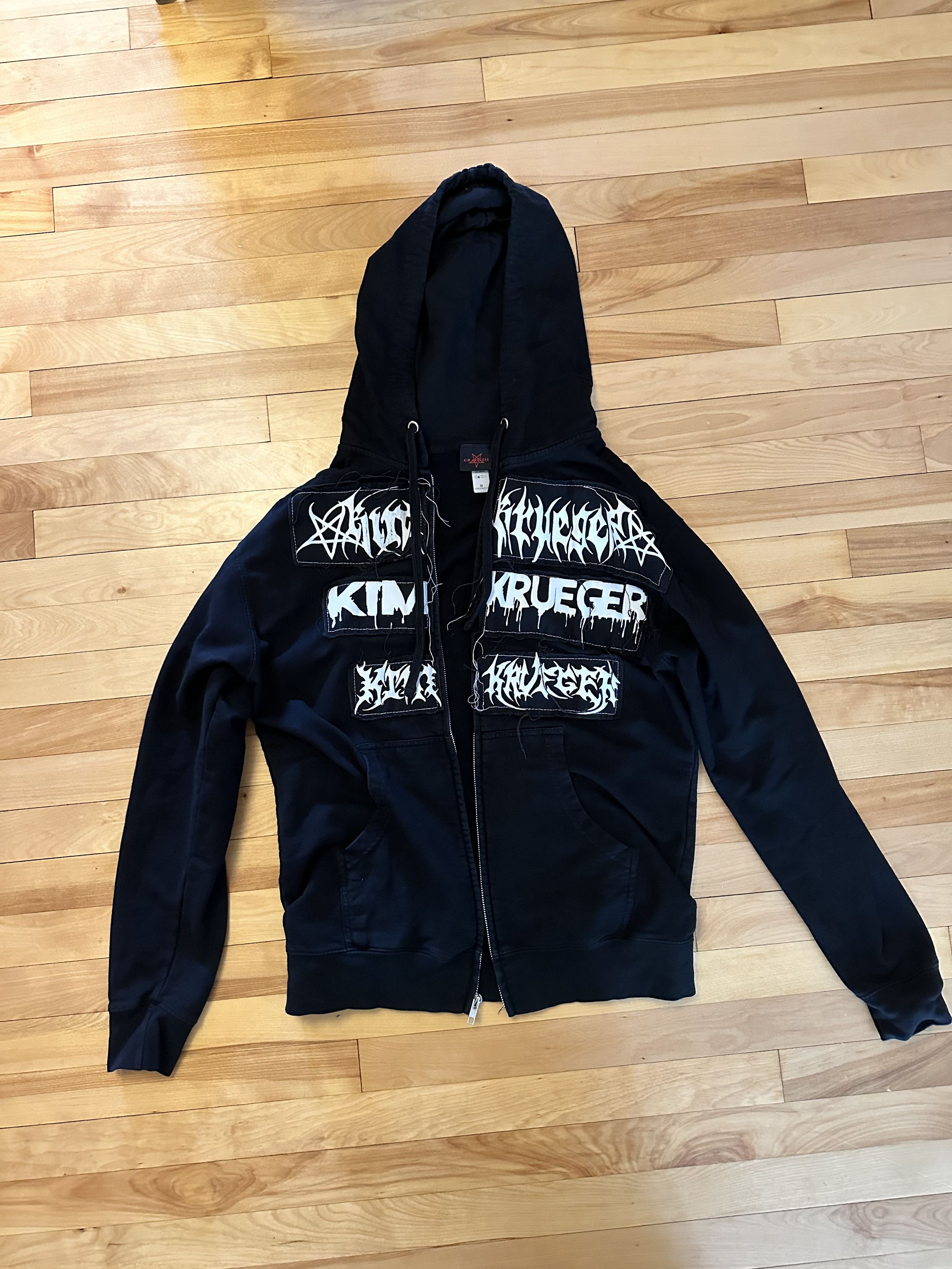 Kim Krueger Kim Krueger A Personal Connection Zip Up Hoodie | Grailed