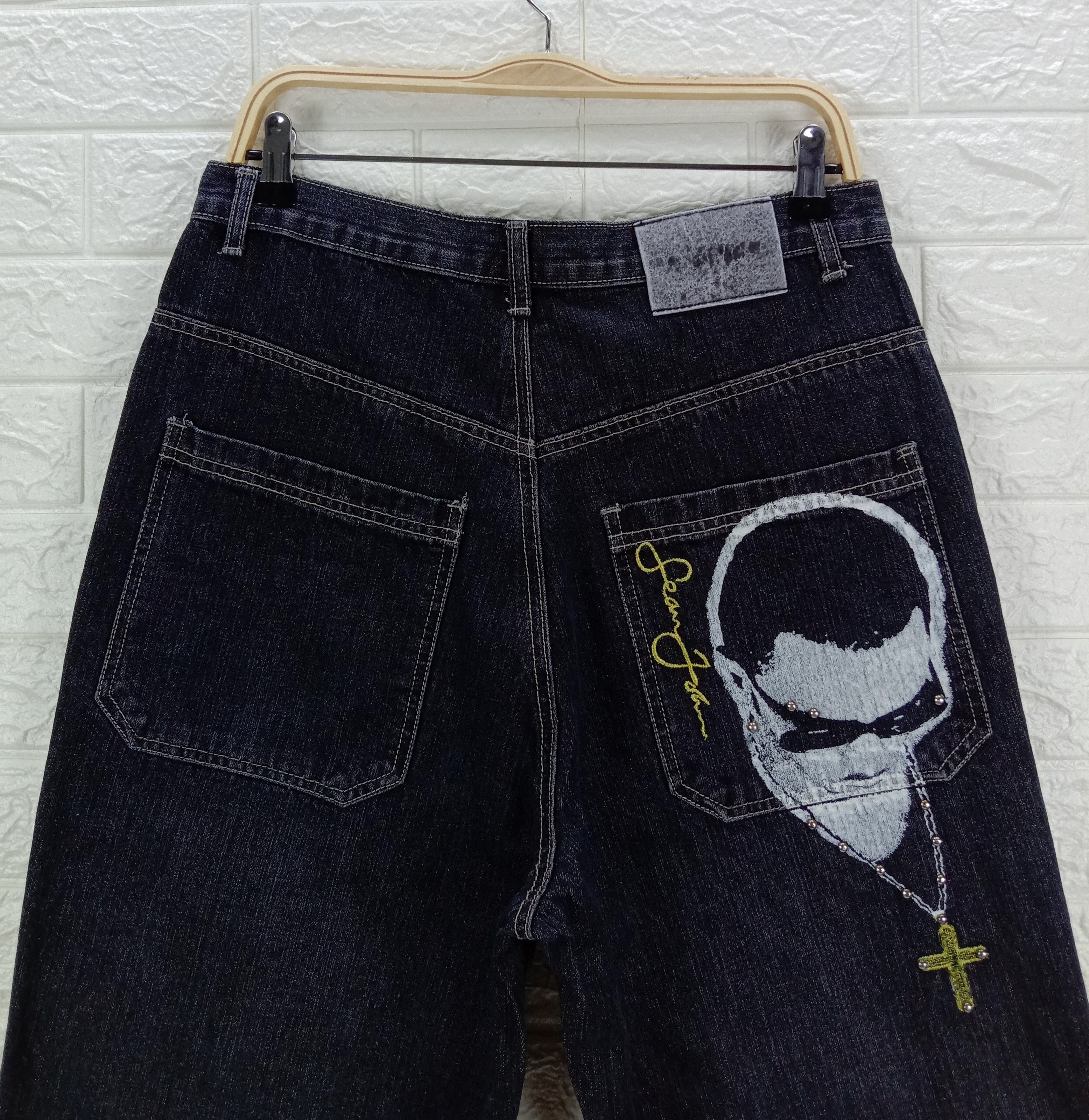 Vintage Sean John “Puff Diddy American Rapper Face” Wide Baggy Jeans ...
