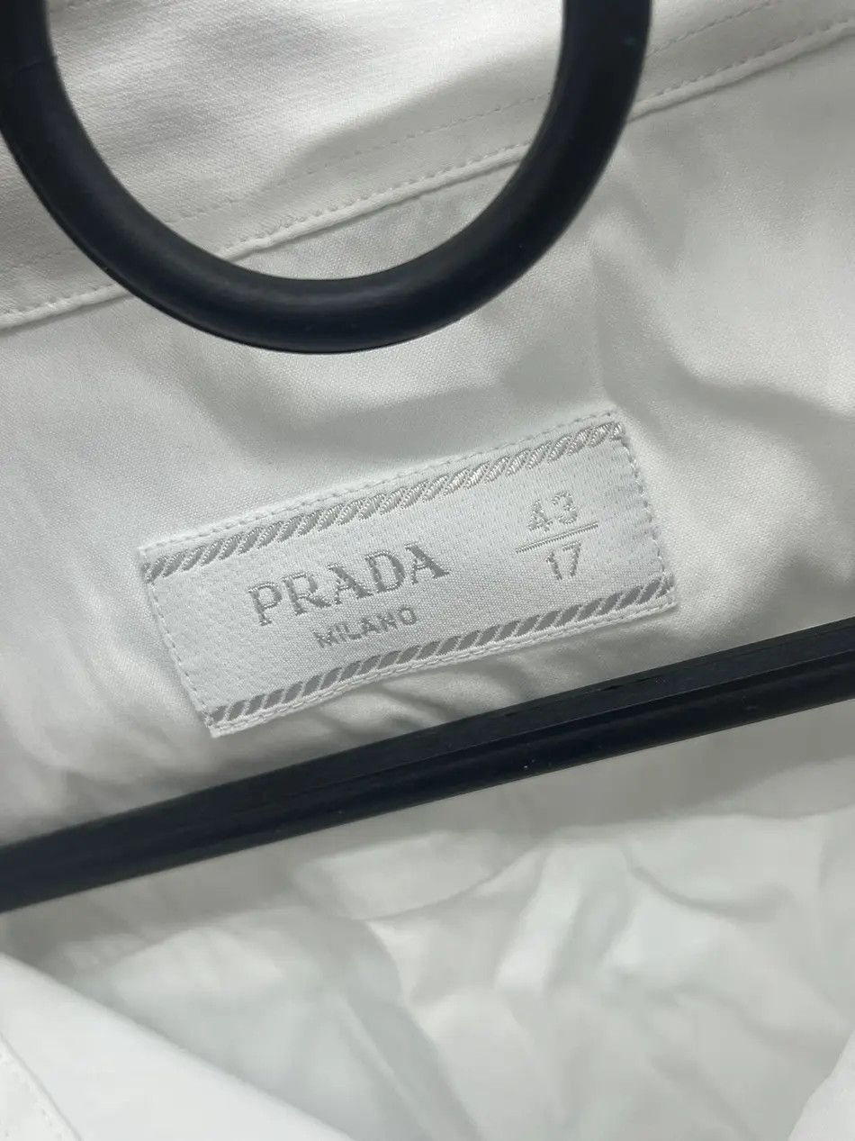 Prada Prada Classic Cotton Button Up Shirt | Grailed