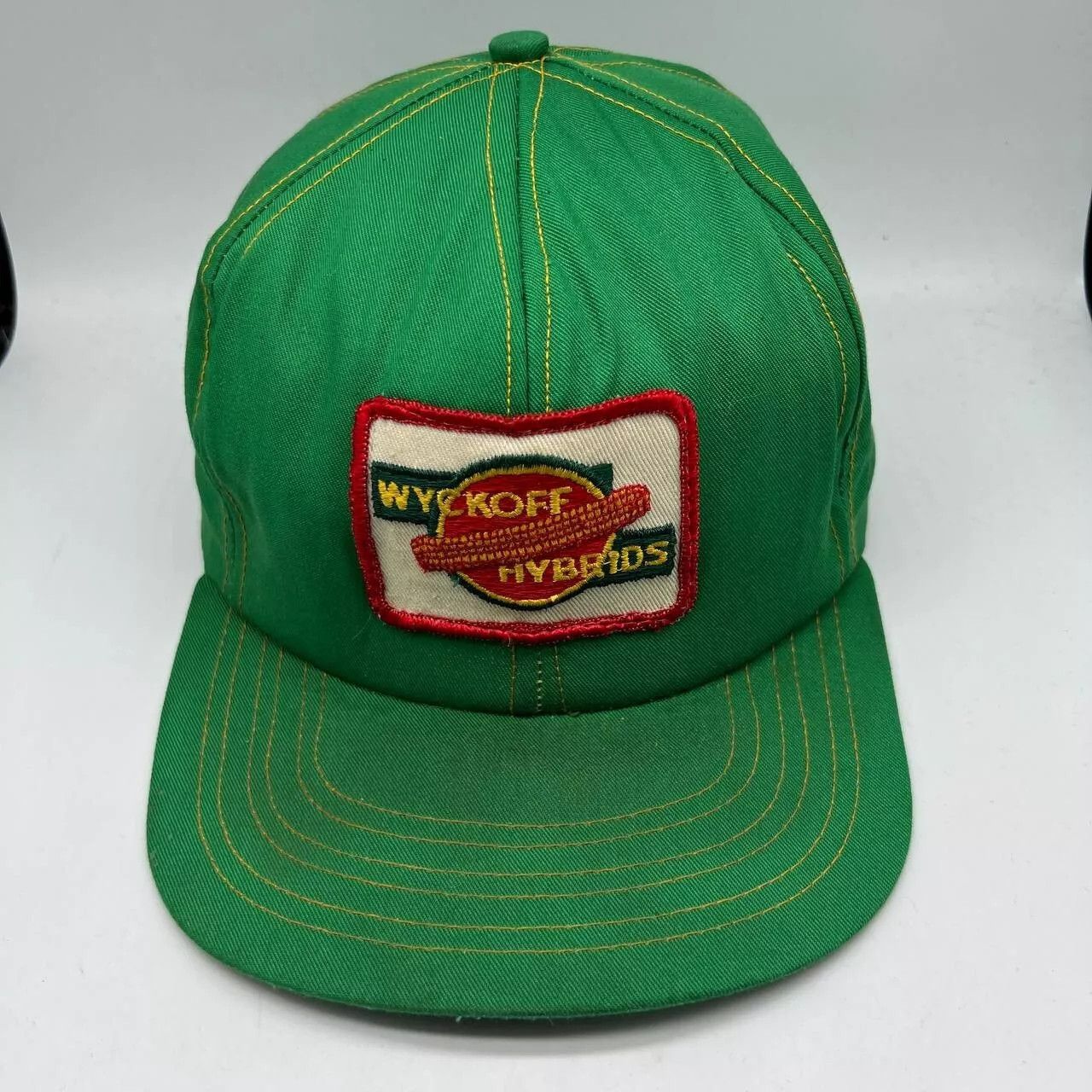 Vintage Vintage Wyckoff Hybrids Hat Snapback Cap Green Men | Grailed