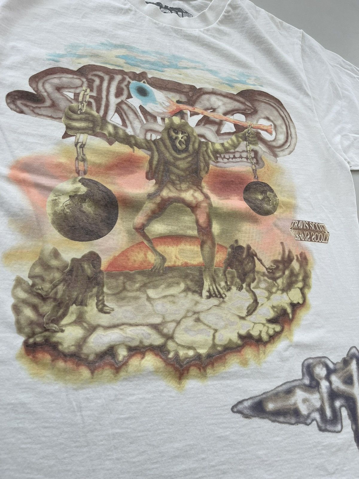 Travis Scott Travis Scott Circus Maximus Euro 2024 Tour Merch Shirt XL ...