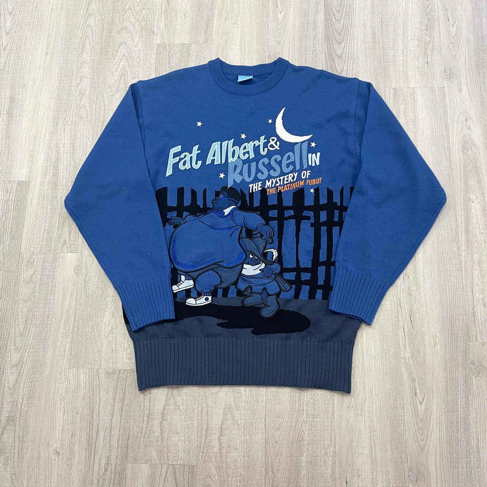 Vintage VINTAGE 90s Fubu Fat Albert & Russell Crewneck Sweater | Grailed