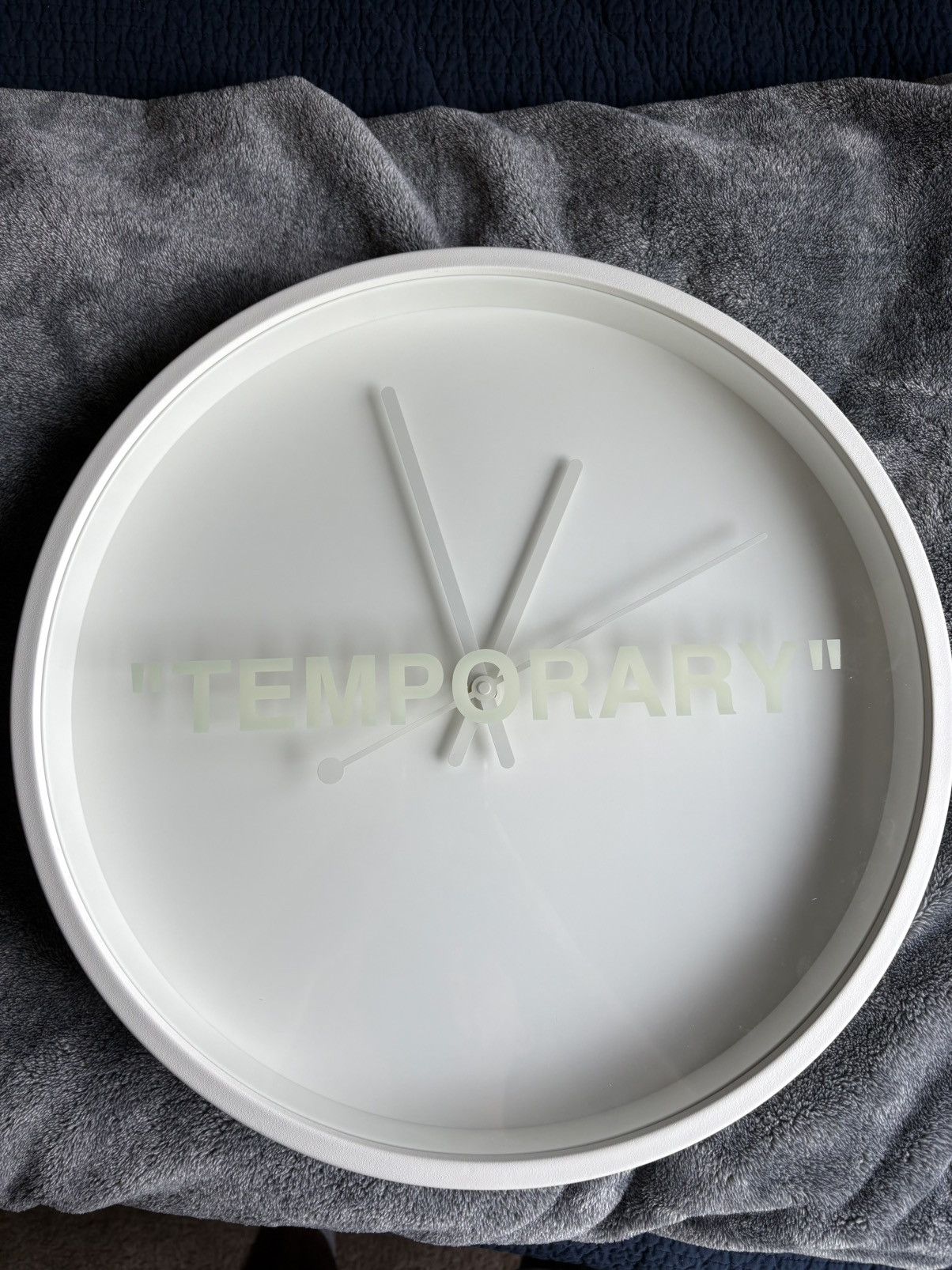 Off-White Off White IKEA “Temporary” Clock | Grailed