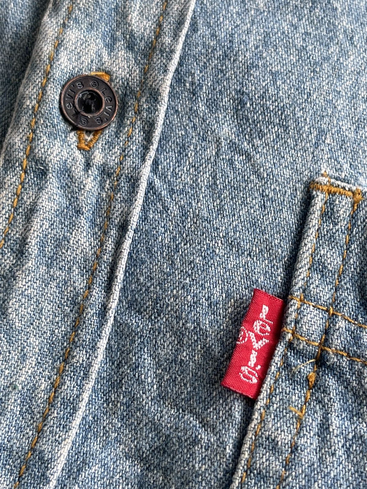 Levi's Vintage Levis Denim Button Up Shirts | Grailed