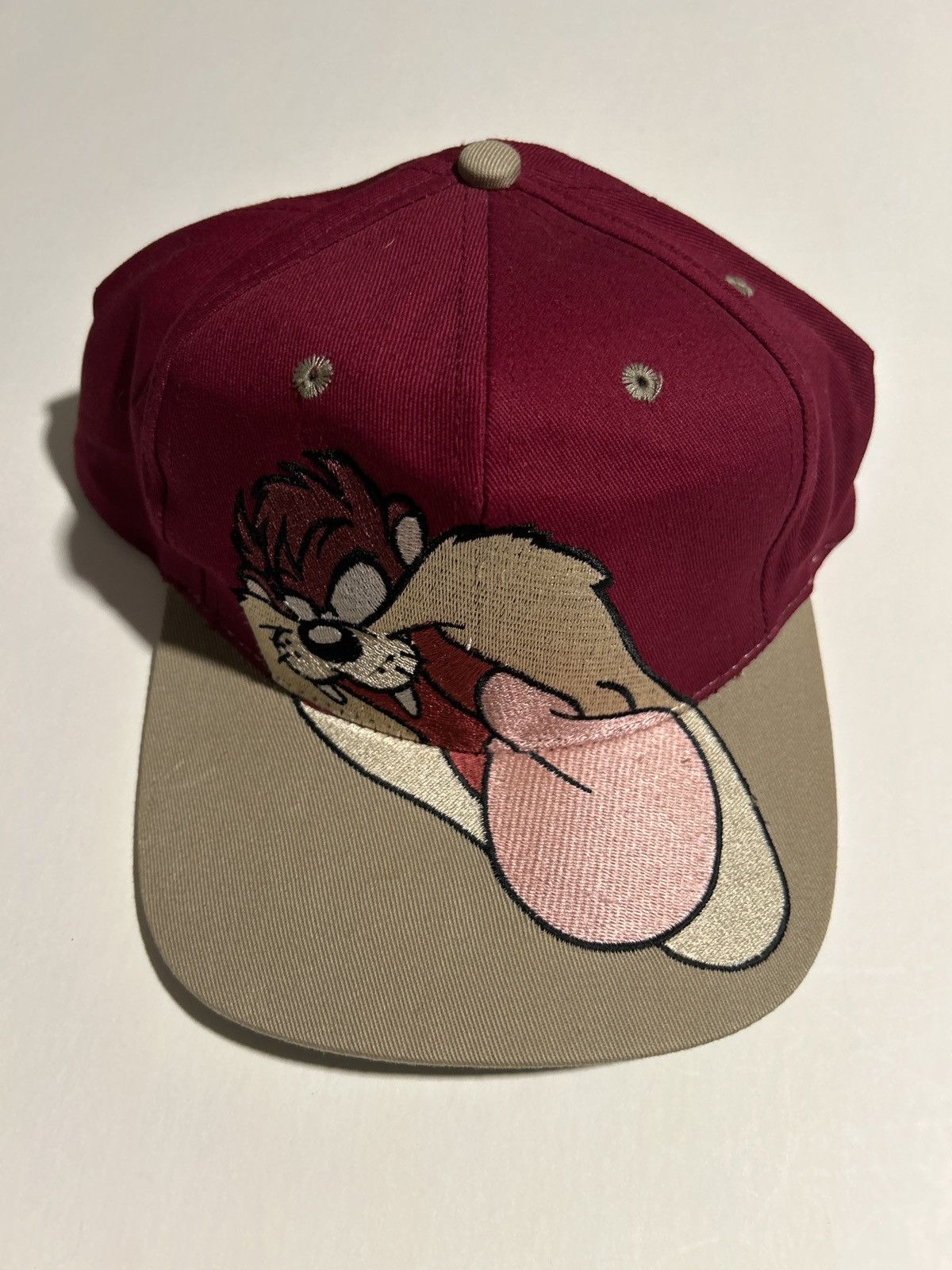 Vintage Vintage 1994 Taz Blockhead SnapBack | Grailed