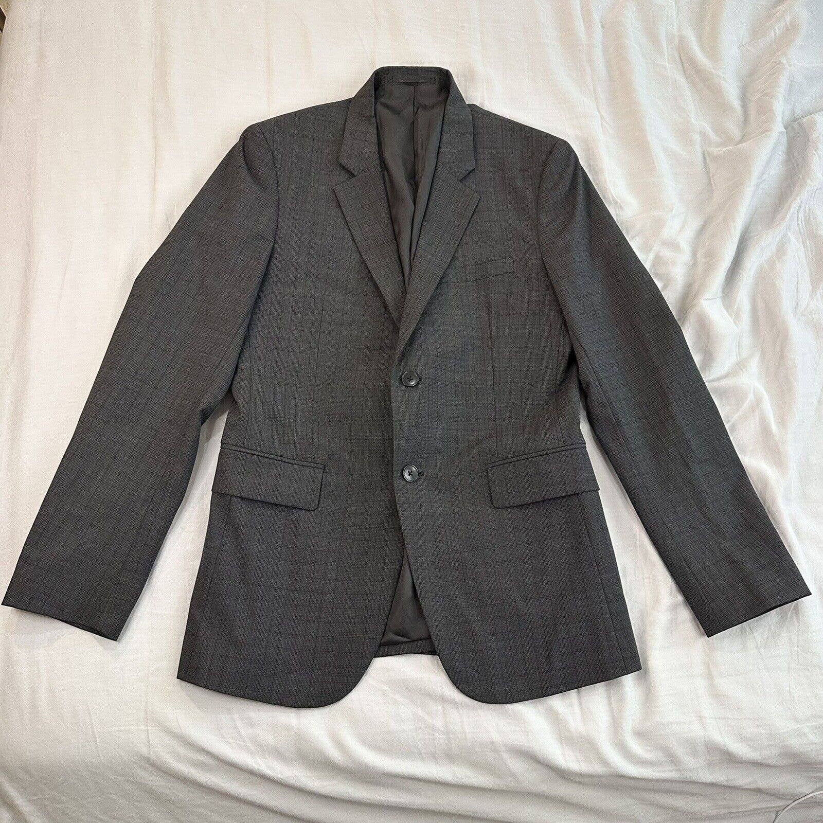 Theory Theory Blazer 38 Regular Berndt Gray Plaid Check Sport Coat | Grailed