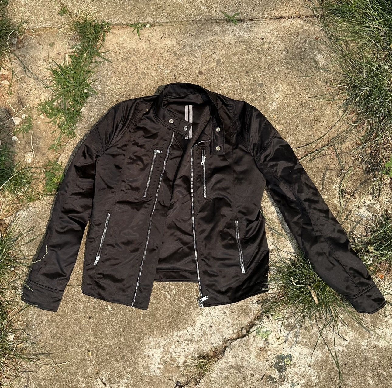 Rick Owens Rick Owens SS20 Tecuatl Fitted Nylon Jacket | Grailed
