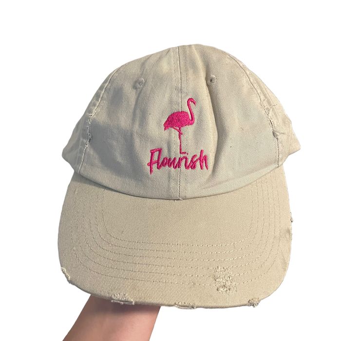 Vintage flourish flamingo hat | Grailed