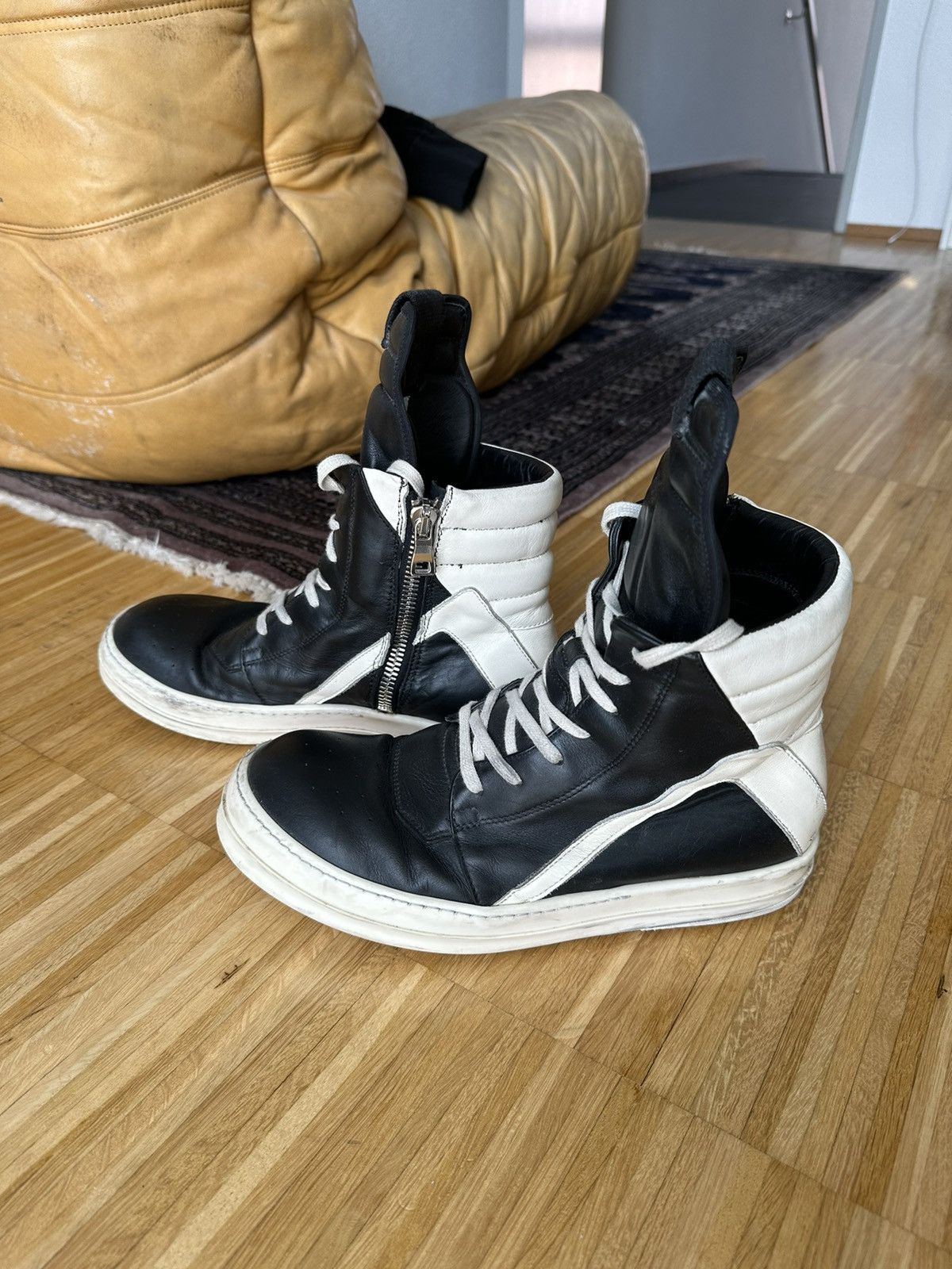 Rick Owens × Rick Owens Drkshdw Rick Owens Geobaskets | Grailed