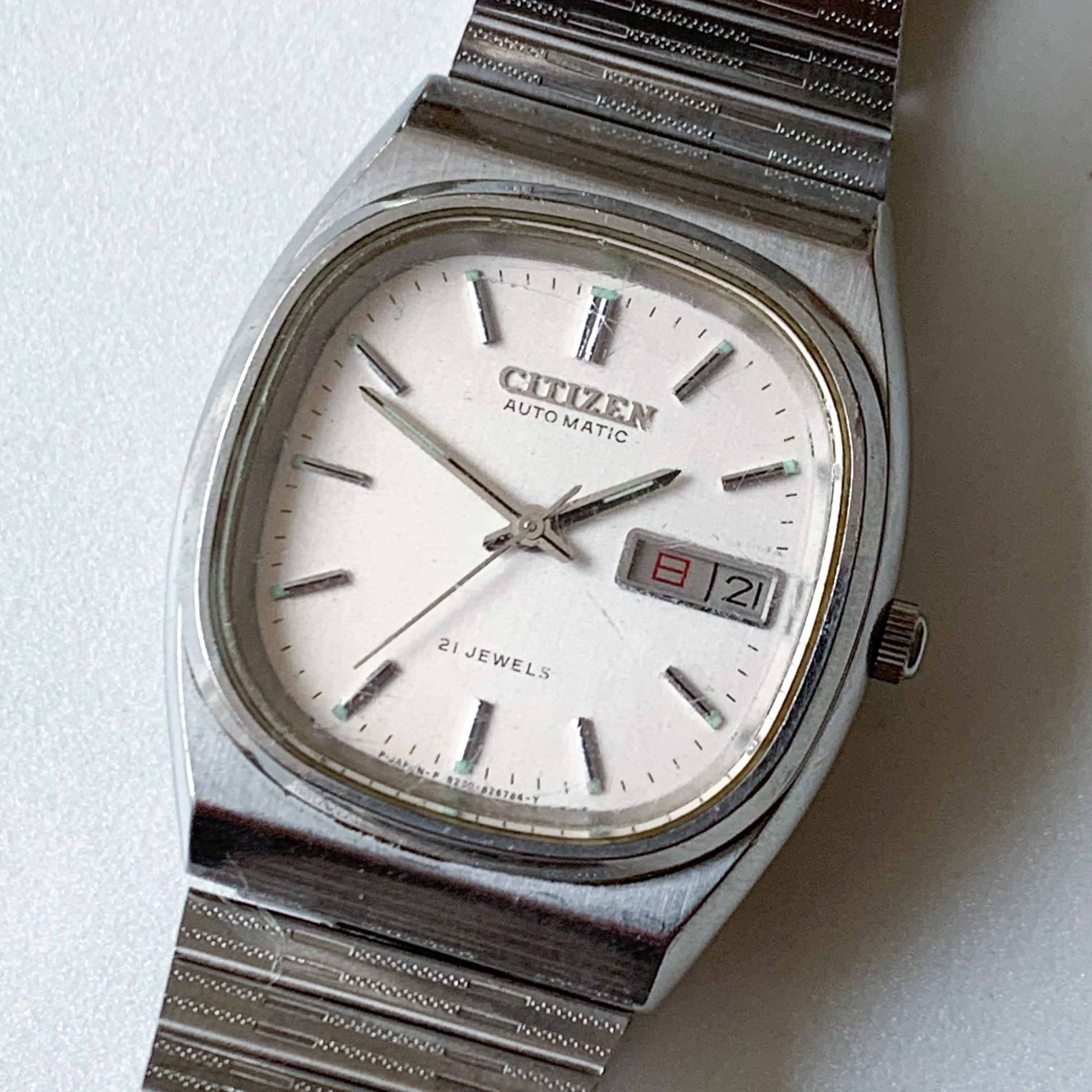 Vintage Vintage Old Citizen Automatic Square | Grailed