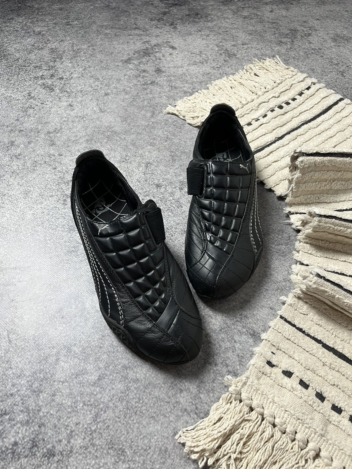 Archival Clothing × Puma × Vintage 🔥RARE Puma Budoka 00's Leather Y2K ...