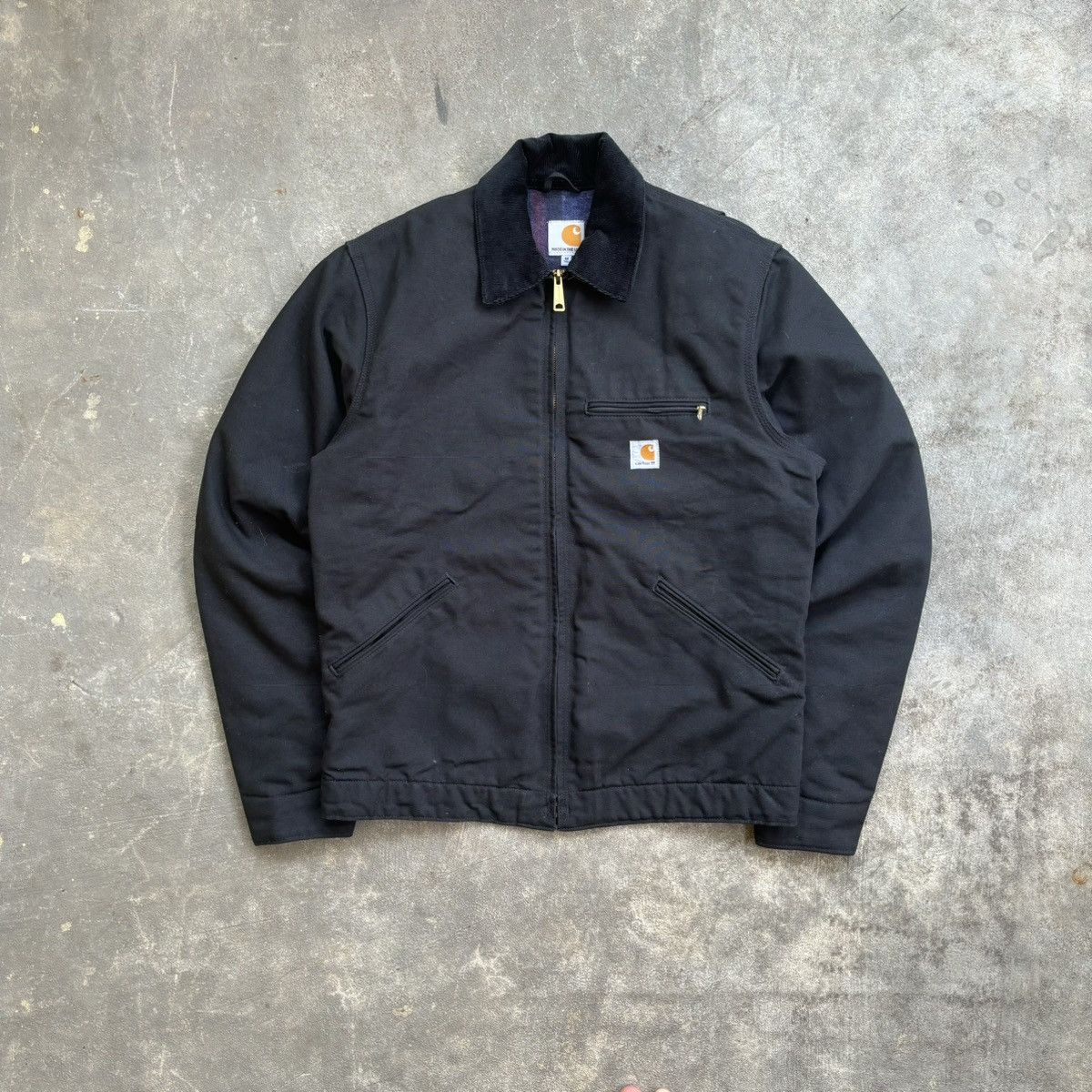 Carhartt × Streetwear × Vintage Carhartt Detroit Jacket J001 BLK | Grailed