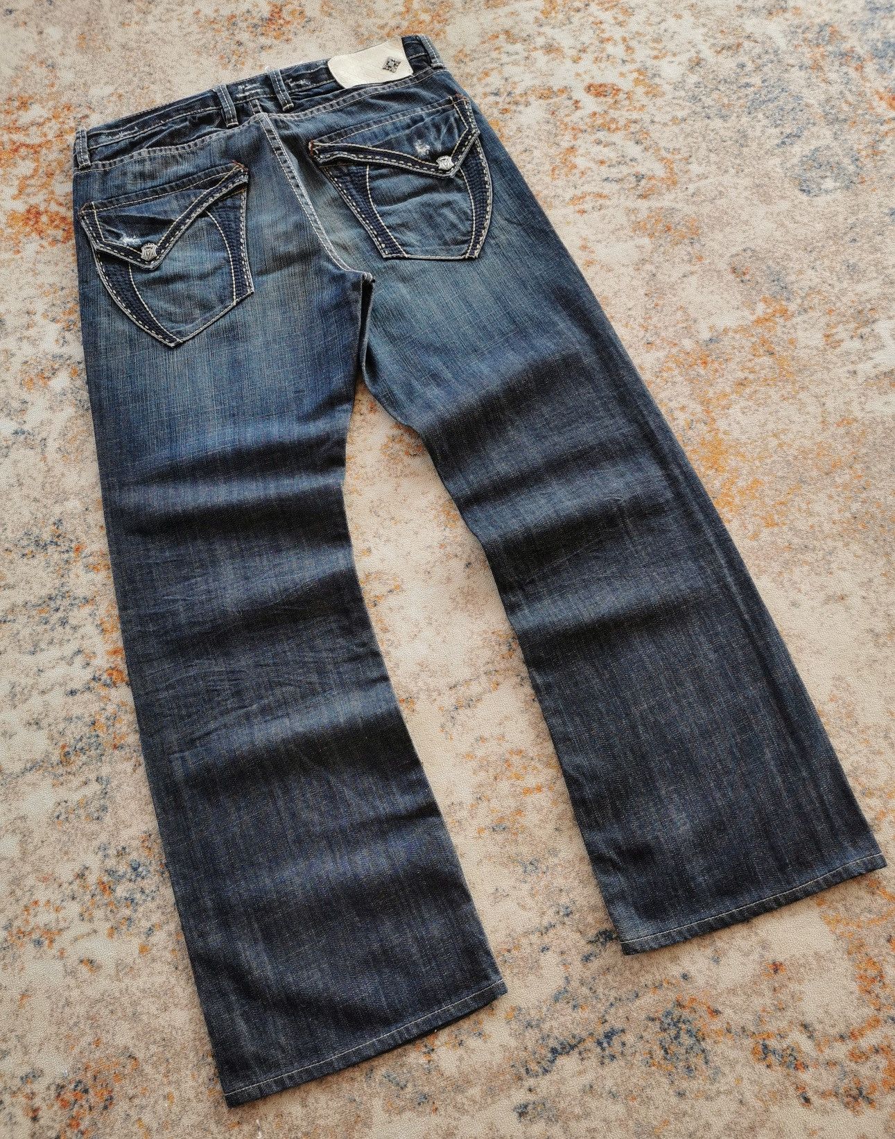 Jean × Monarchy Y2K Style Monarchy Atalier Denim Jeans | Grailed