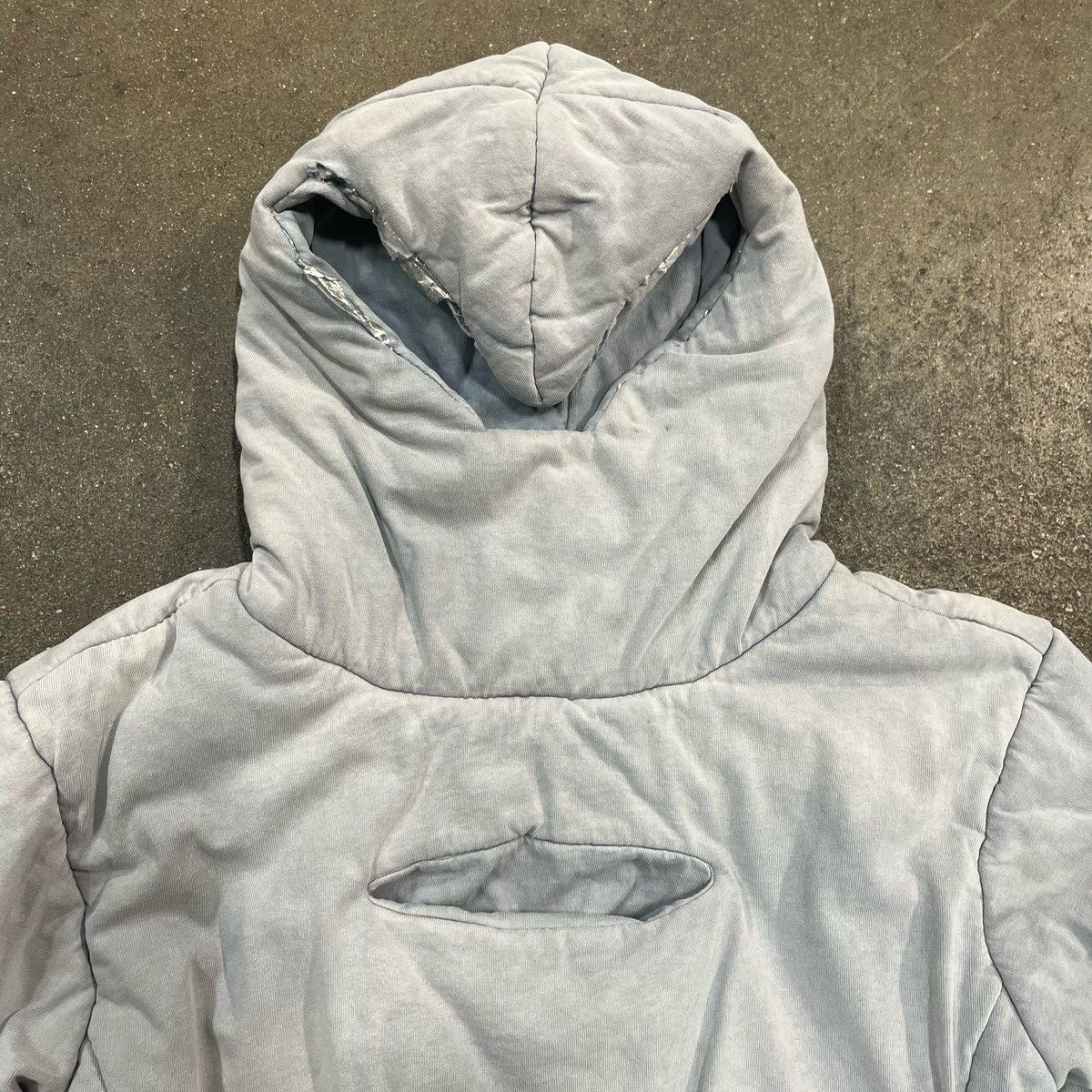 Yeezy Season Yeezy Szn 9 Sample “Maskless” Double Layered Hoodie | Grailed
