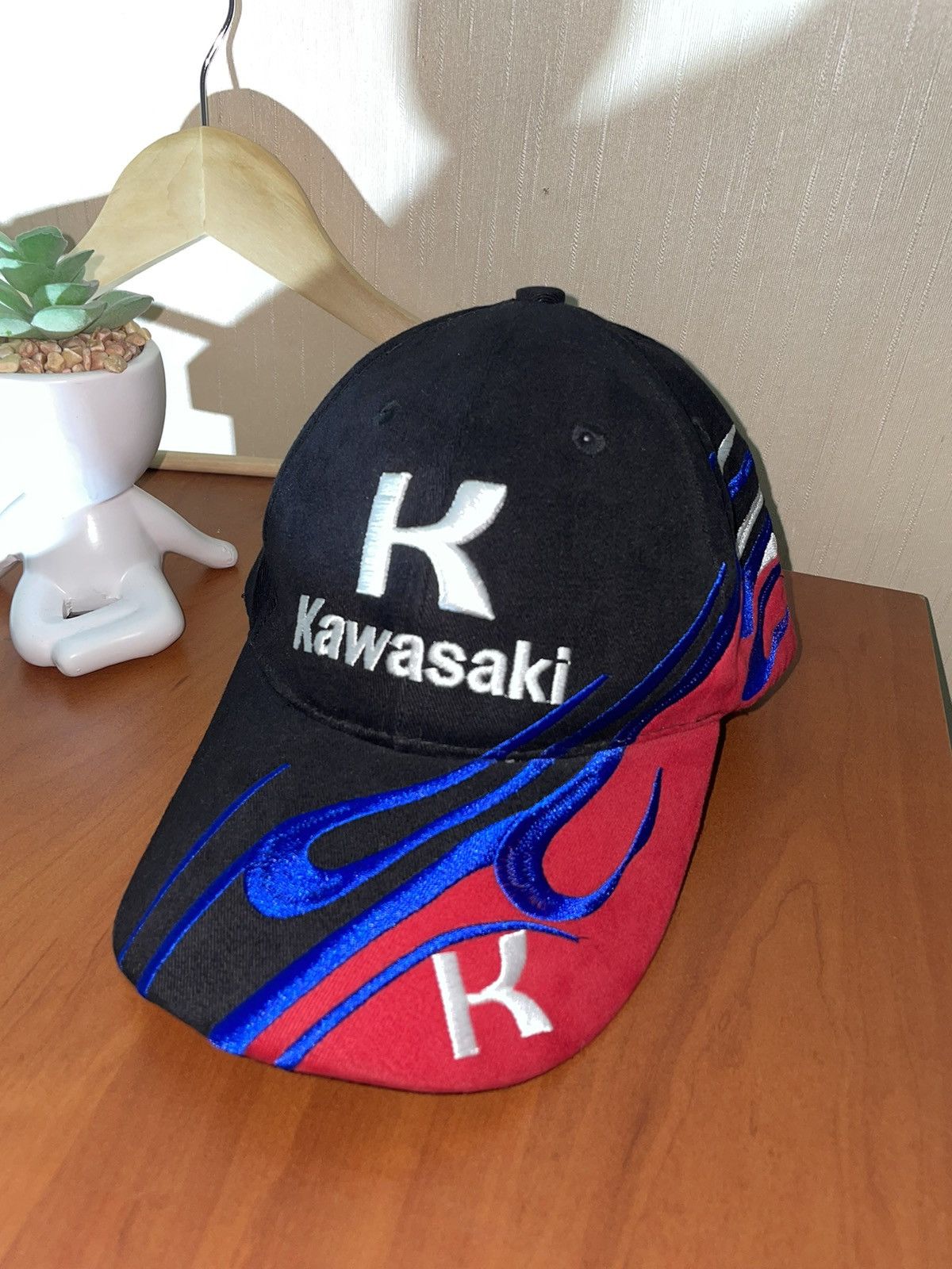 Streetwear × Vintage Kawasaki vintage racing cap 90s | Grailed