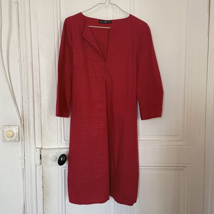 Cop Copine Vintage Cop Copine red mini-dress | Grailed