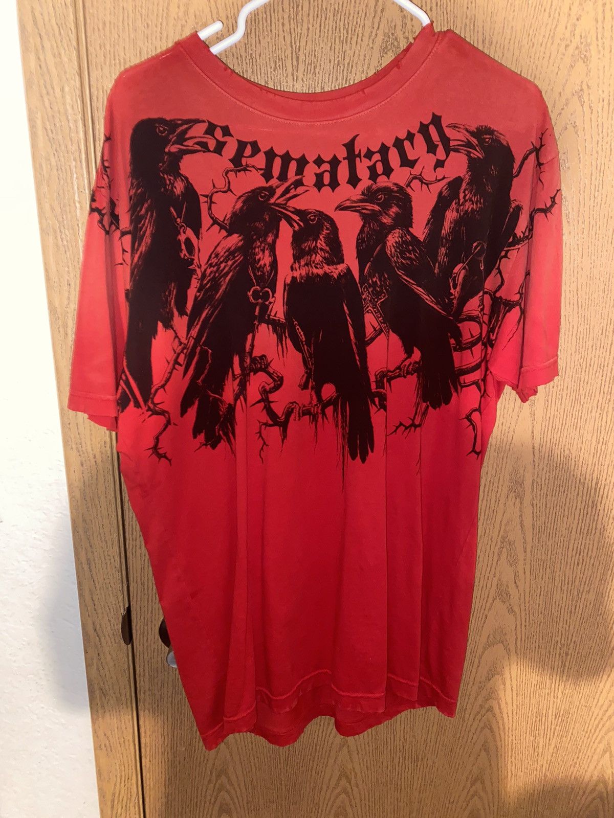 Affliction × Haunted Mound × Sad Boys Affliction X Sematary Red Crows ...